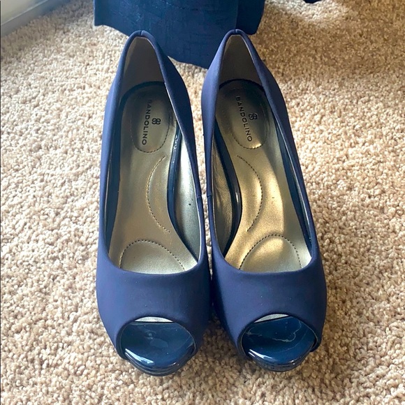 Bandolino | Shoes | Bandolino Blue High Heels | Poshmark